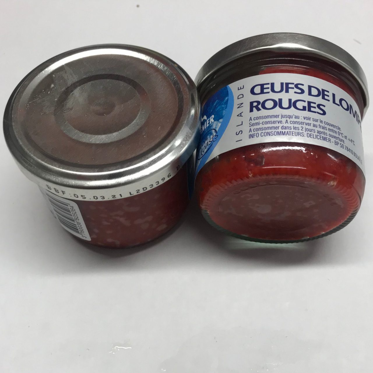 Red Lumpfish Roe 100g Jar – Sailbrand